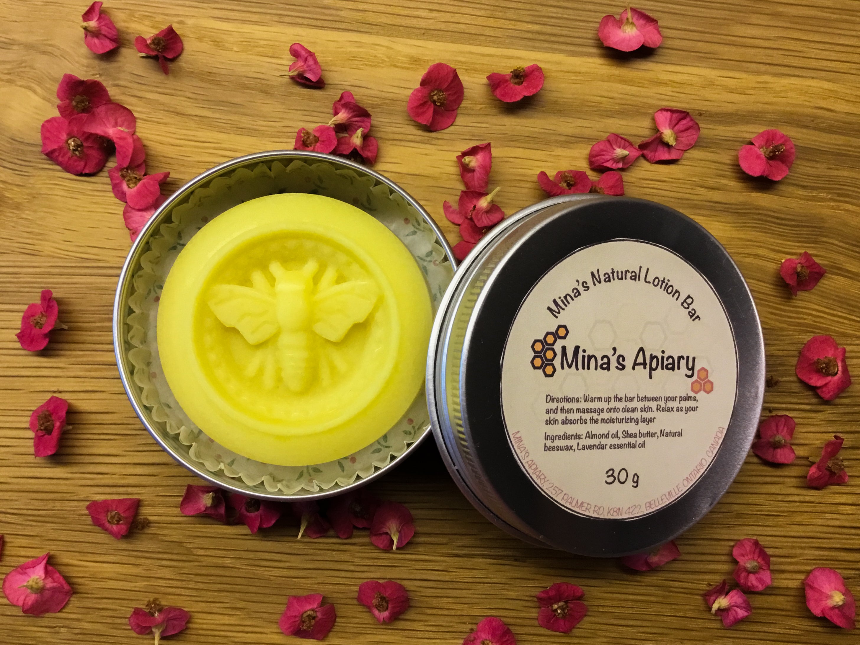 Mina's Natural Lotion Bar – Mina's Apiary